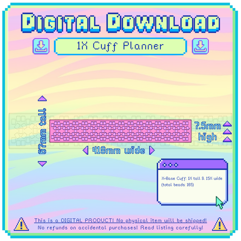 3d model: 1x-base cuff (digital download)